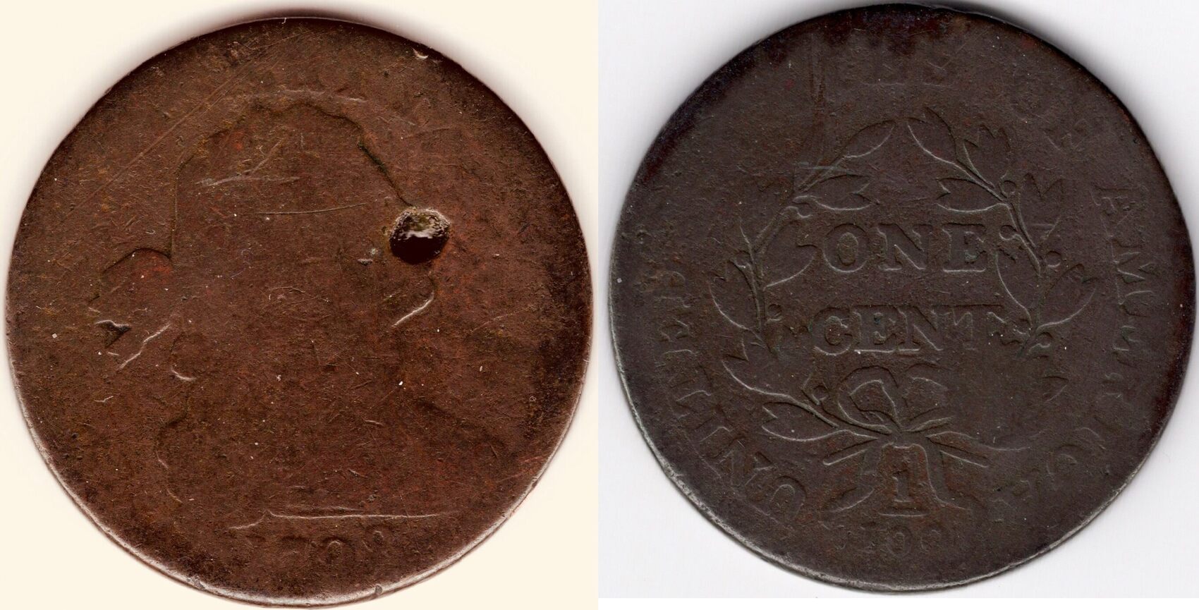 USA 1798 copper Large US Cent (L98) | MA-Shops