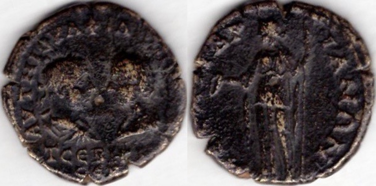ROMAN EMPIRE 244-249 ancient Roman AE25 coin Demeter, Philip I and ...
