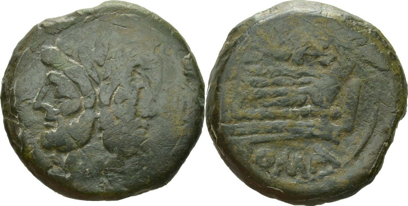 Italien/Rom ca. 211 v.Chr. Aes Grave (Anonym) SS | MA-Shops