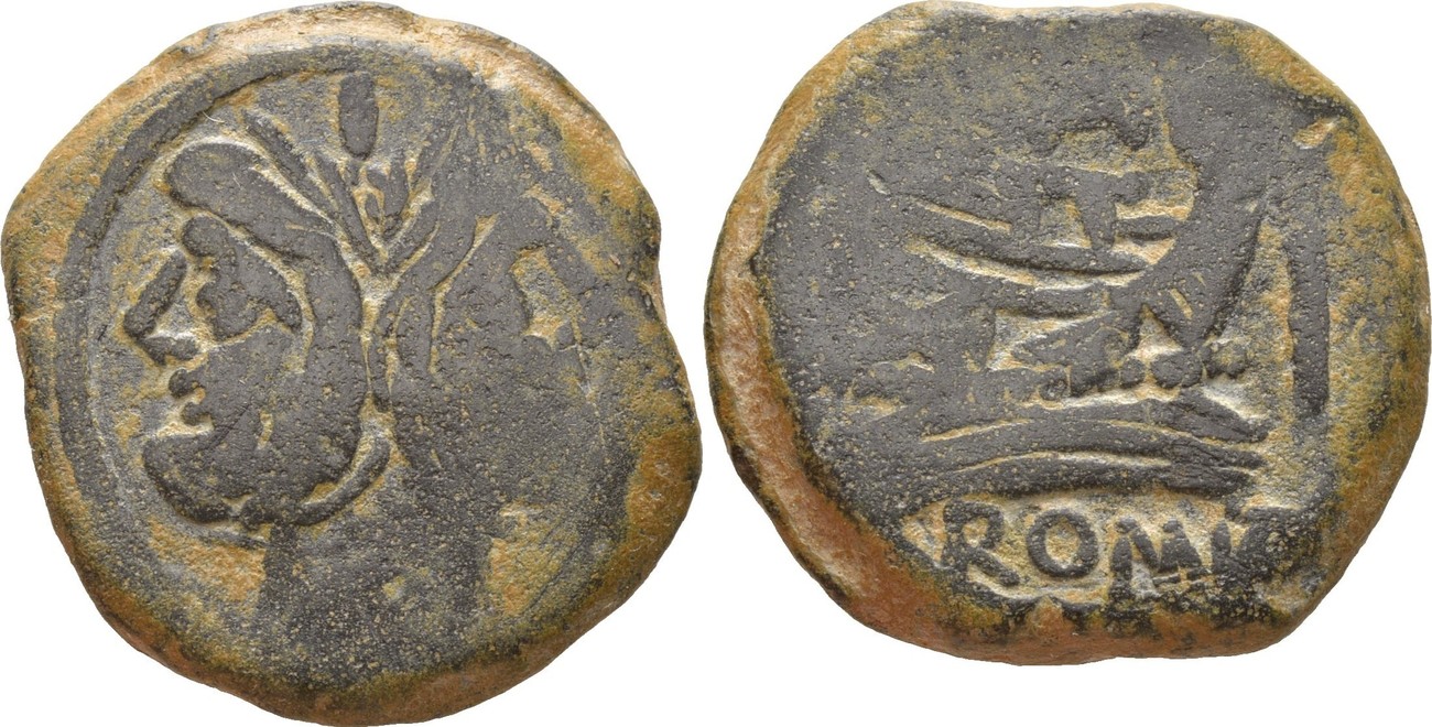 Italien/Rom ca.211 v.Chr. Aes Grave SS | MA-Shops