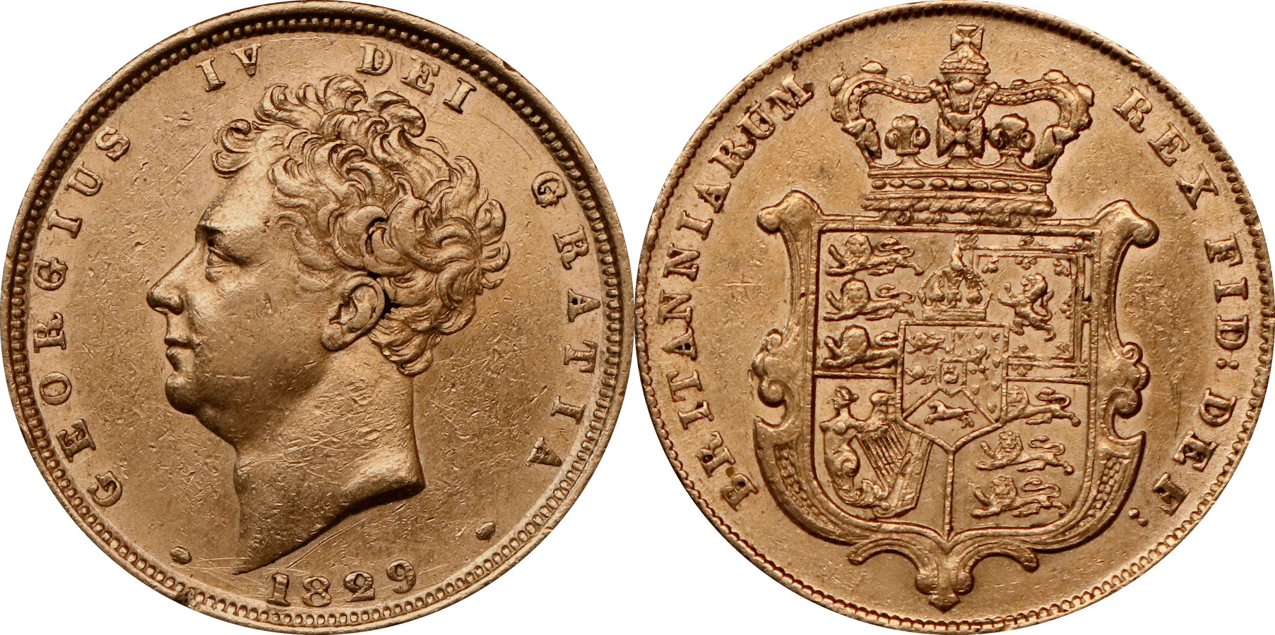 United Kingdom 1829 Sovereign George IV | MA-Shops