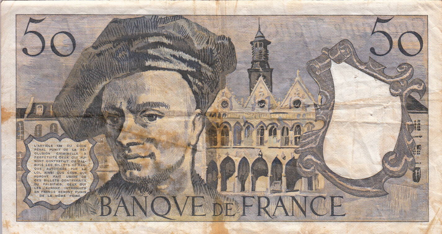 France 50 Francs 1980 P.152b VF | MA-Shops