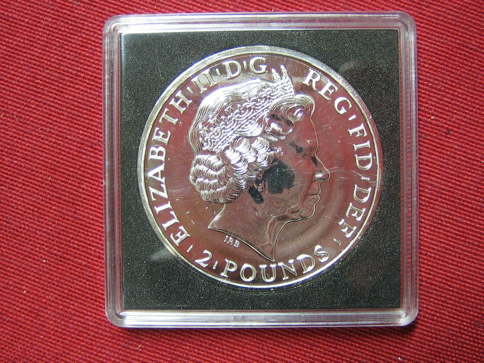 GB Two Pounds 2015 16 World Famous Silver Ounces. Lunar Sheep Privy W16 ...