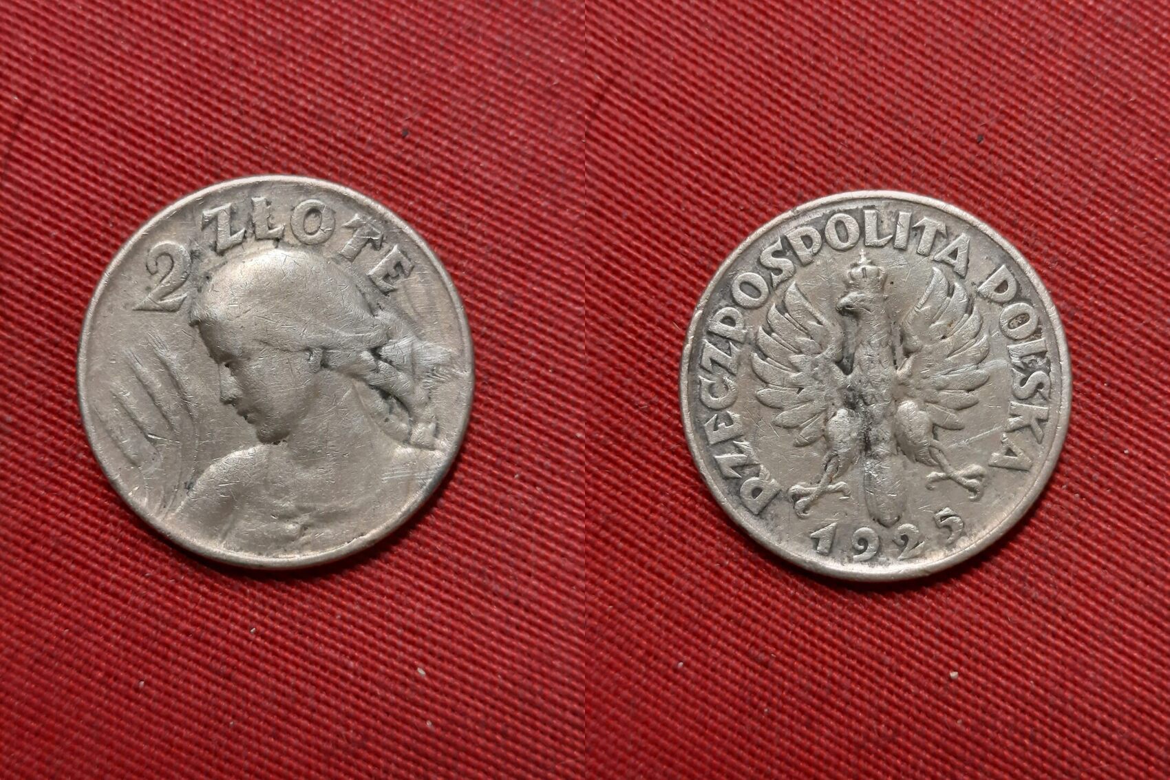 Polen 2 Zlotych 1925 ohne Beizeichen ss | MA-Shops