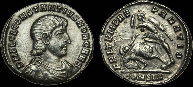 ROMAN IMPERIAL LT-JFUT - CONSTANTIUS GALLUS, Caesar - AE Half Cent ...