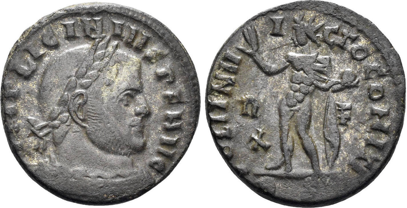 ROMAN AE Follis Licinius I. 308-324 AD. (3.45g, 19mm). Rome mint ...
