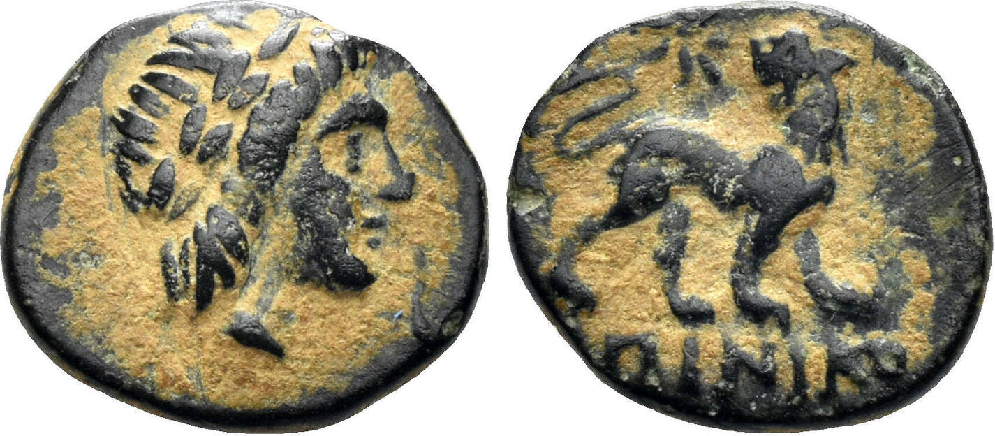 Diverse 419-420 n. Chr. Ionia, Miletos. Circa 313/12-290 BC. AE 11mm (1 ...