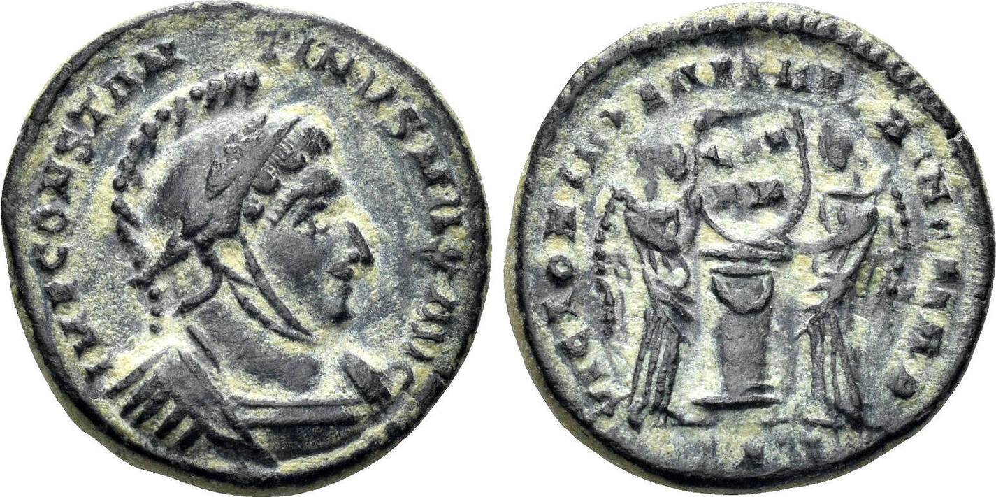 ROMAN AE Follis Constantine I ‘the Great’. 307-337 AD. (3.25g, 18mm ...
