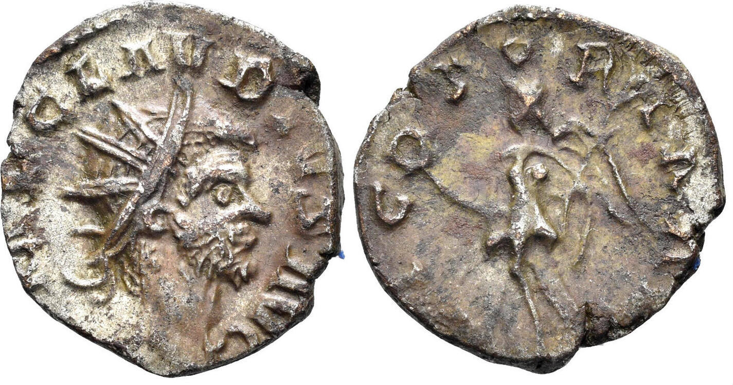 ROMAN Claudius II Gothicus. 268-270 AD. AE Silvered Antoninianus (2.45g ...
