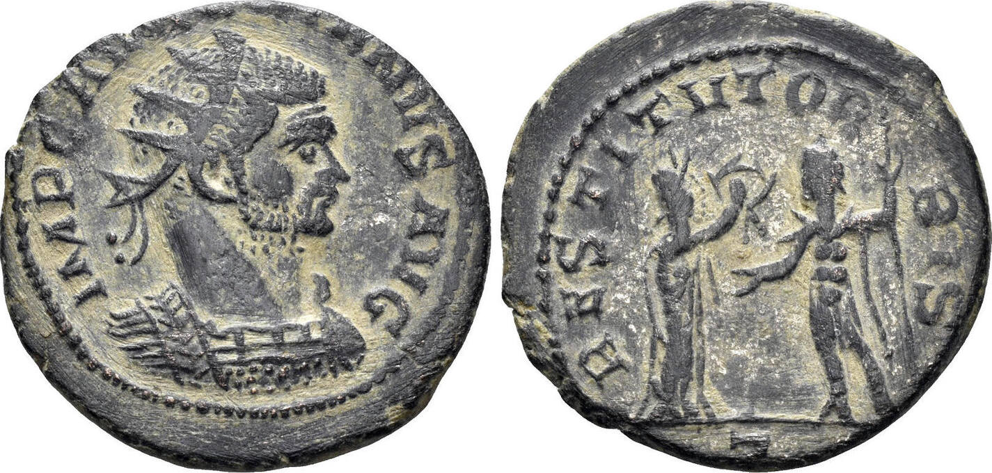 ROMAN AE Antoninianus Aurelian. 270-275 AD. (3.40g, 22mm). Cyzicus mint ...