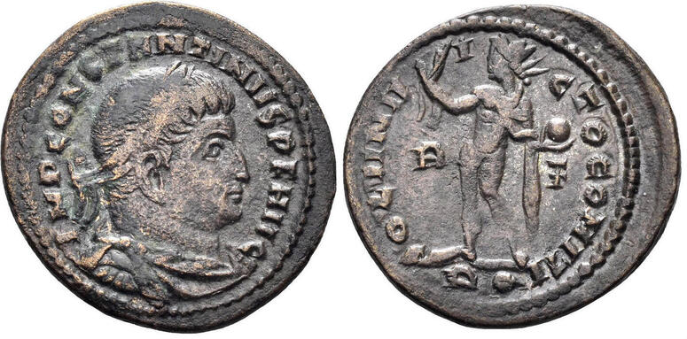 ROMAN AE Follis Constantine I 'the Great'. 307-337 AD. (3.48g, 22mm ...
