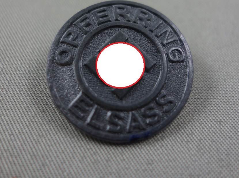 3.Reich 1939-45 Mitgliedsabzeichen "Opferring Elsass" | MA-Shops