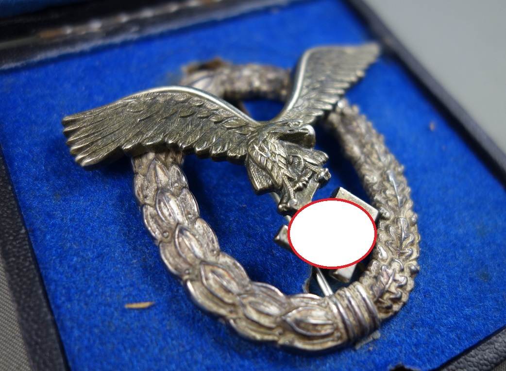 3.Reich 1933-1945 Flugzeugführer-Abzeichen der Luftwaffe im ...