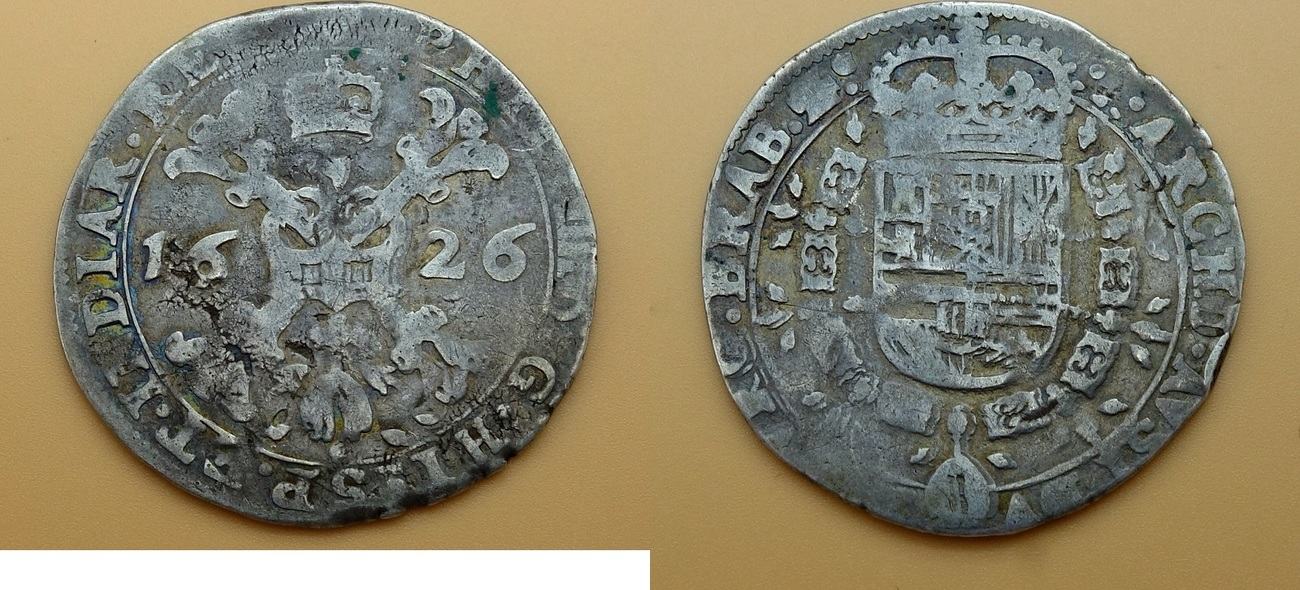 Spanisch Niederlande 1 4 Patagon 1626 Philipp IV Ss MA Shops spanisch-niederlande-1-4-patagon-1626-philipp-iv-ss-ma-shops