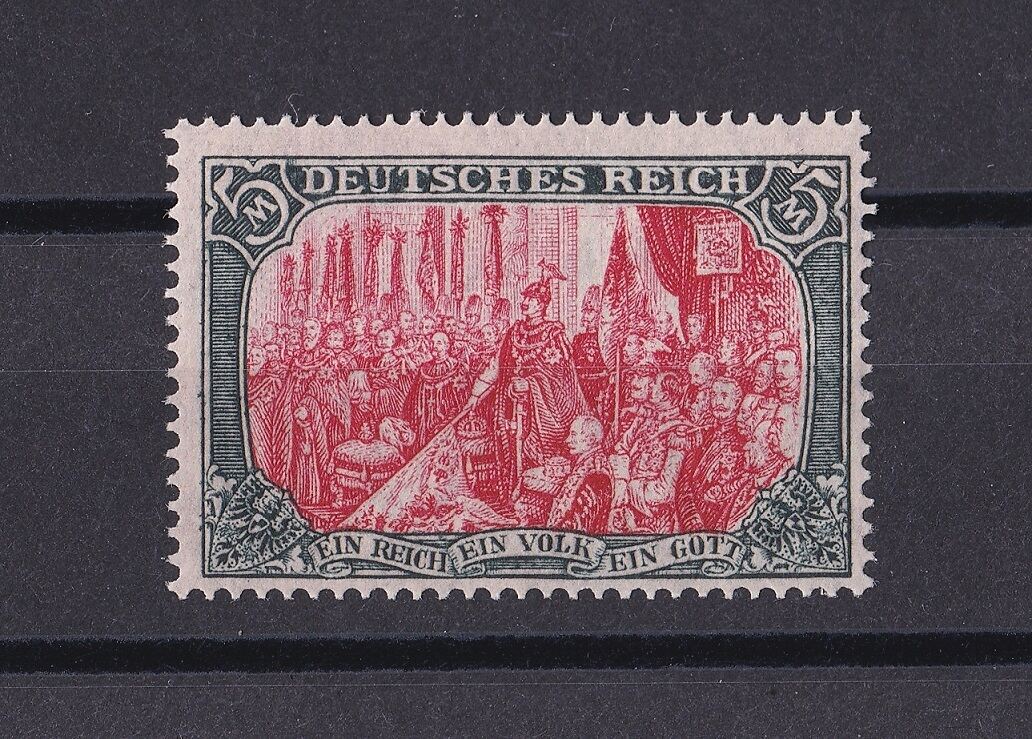 Deutsches Reich 5 Mark 1905/16 Ein Reich, Ein Volk, Ein Gott postfrisch ...
