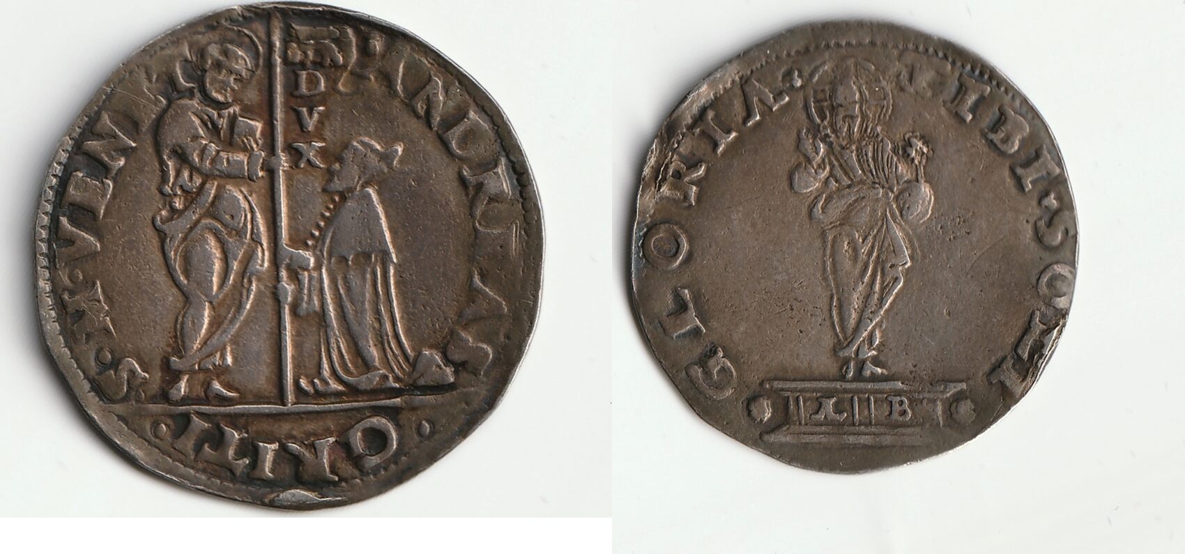 Italien, Venedig Lira (Mocenigo) 1523-1538 Andrea Gritti ss+ | MA-Shops