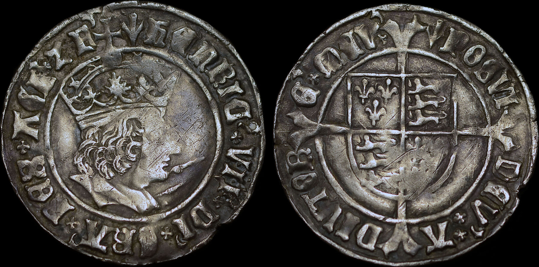 GREAT BRITAIN 1485-1509 HENRY VII, SILVER GROAT | MA-Shops