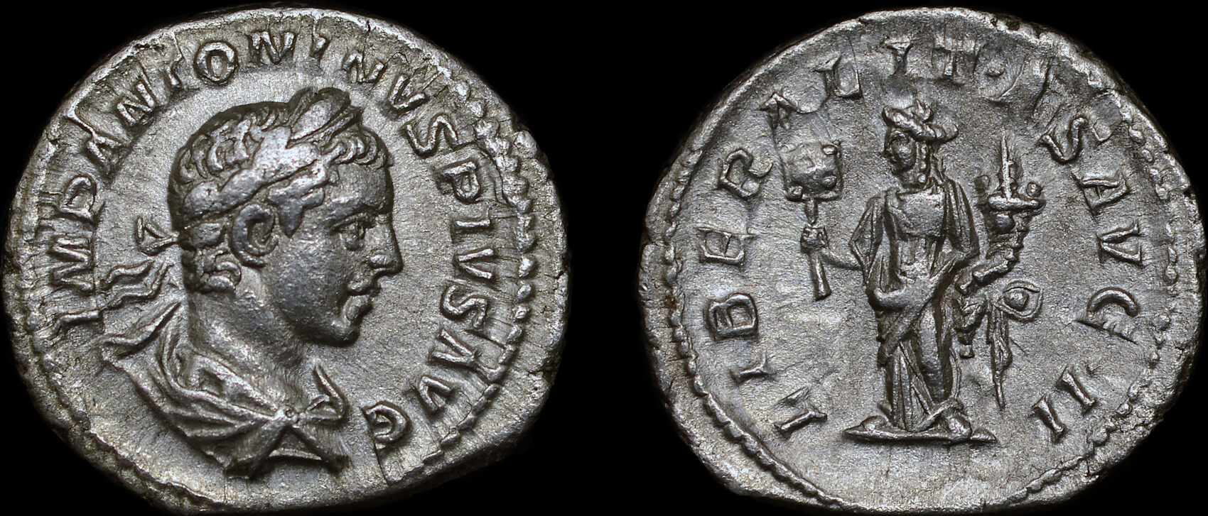 ANCIENT ROME 218-222 AD ELAGABALUS, SILVER DENARIUS | MA-Shops