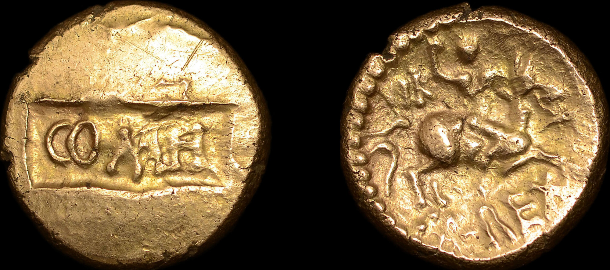 GREAT BRITAIN C. AD 10-40 CELTIC COINAGE, ATREBATES & REGNI, VERICA ...