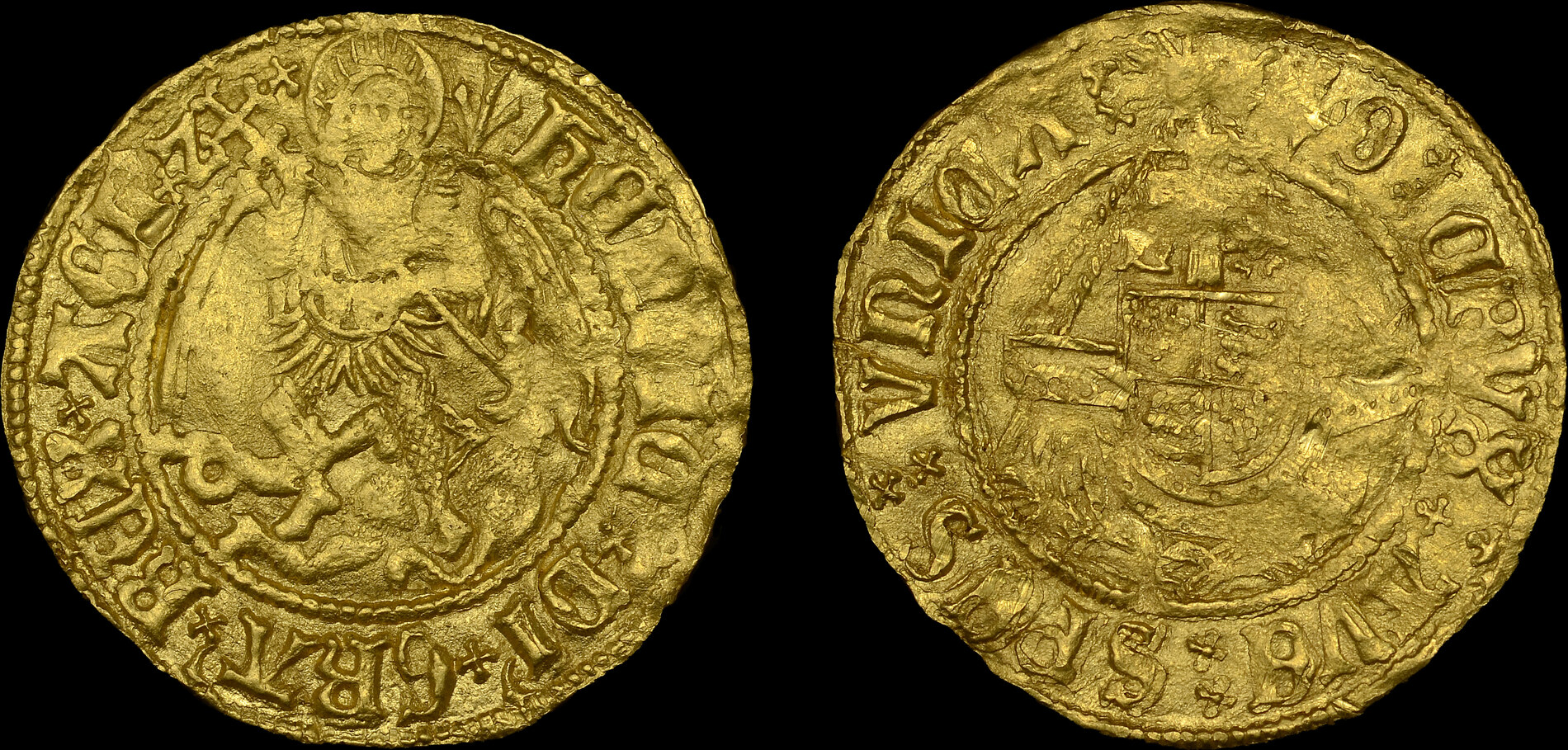 GREAT BRITAIN, UK 1485-1509 HENRY VII HALF ANGEL | MA-Shops
