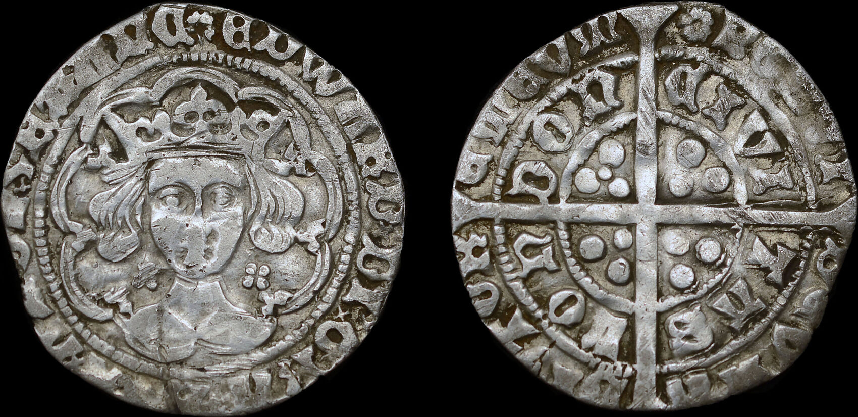 GREAT BRITAIN 1461-70 EDWARD IV SILVER GROAT OF LONDON, FIRST REIGN ...