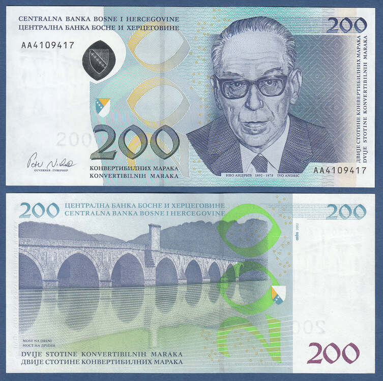 BOSNIEN P.071 200 Maraka 2002 Kassenfrisch | MA-Shops