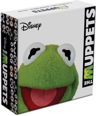 Niue Islands 2 Dollar 1 oz. 2019 DISNEY: - Die Muppets (1) - Kermit Der ...
