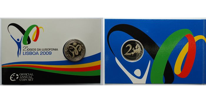 Portugal 2 Euro 2009 Lusophony Games PPim Blister | MA-Shops