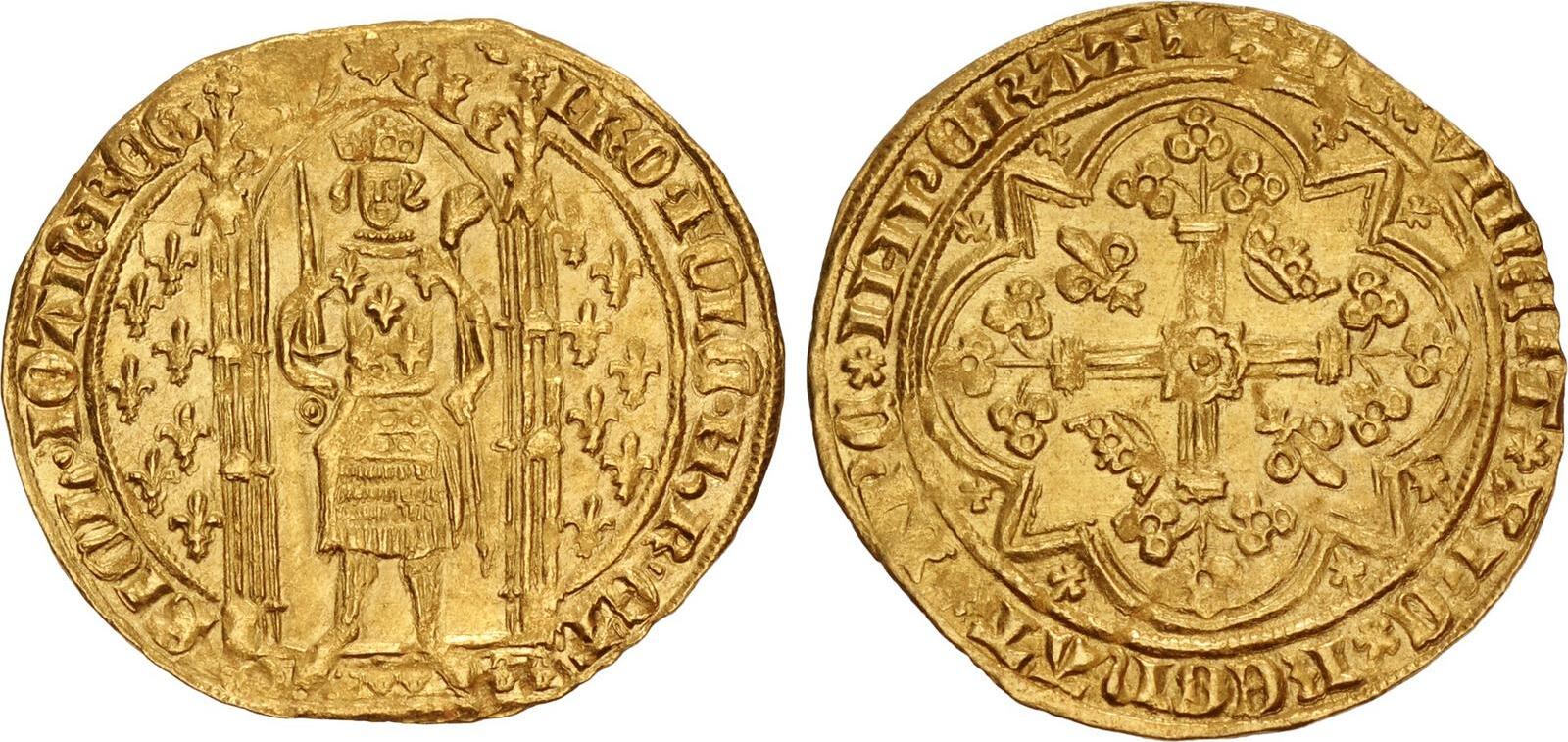 FRANCE Provence (1343-52) FRANCE,Provincial. Provence (county).Jeanne de Naples.1343-1382.AU ...