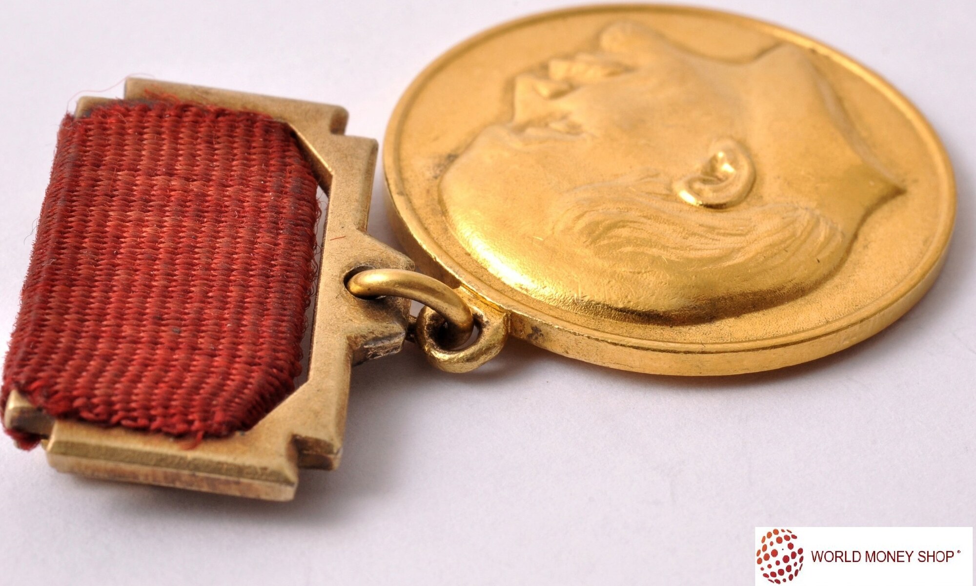 Medal USSR VERY RARE Lenin Prize Badge GOLD 1960s Nº 1597 AU | MA-Shops