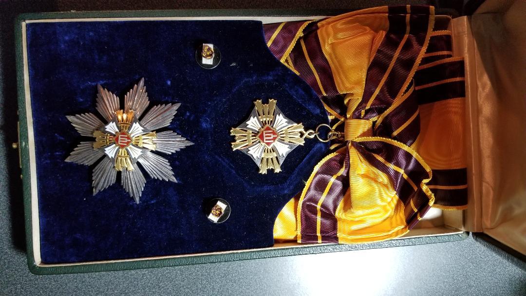 1930th A Rare Lithuanian Order of the Grand Duke Gediminas. First Class ...