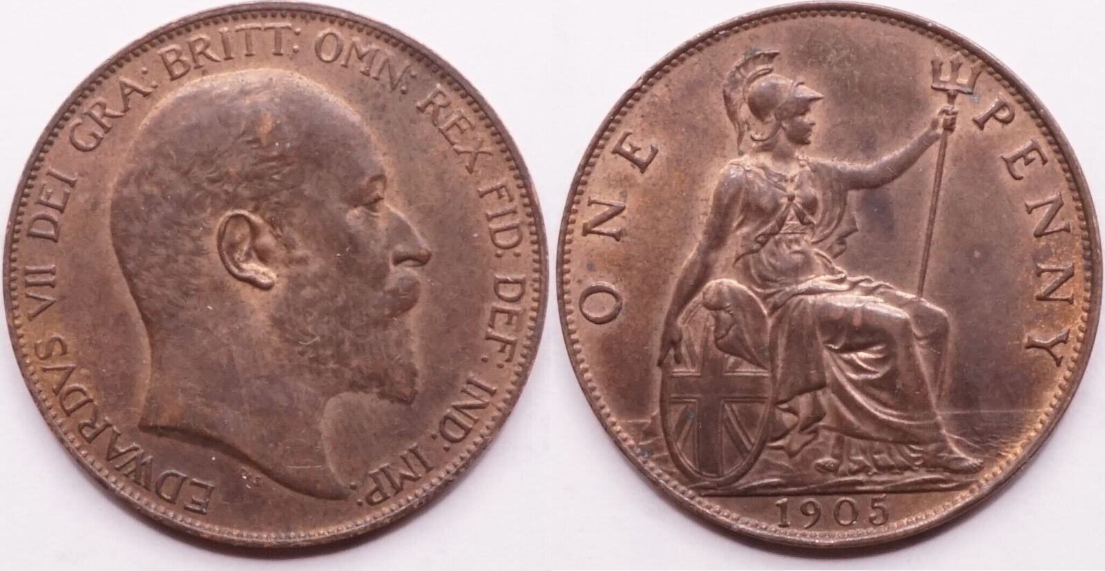 Great Britain penny 1905 Edward VII Stpglz-/Stpglz | MA-Shops