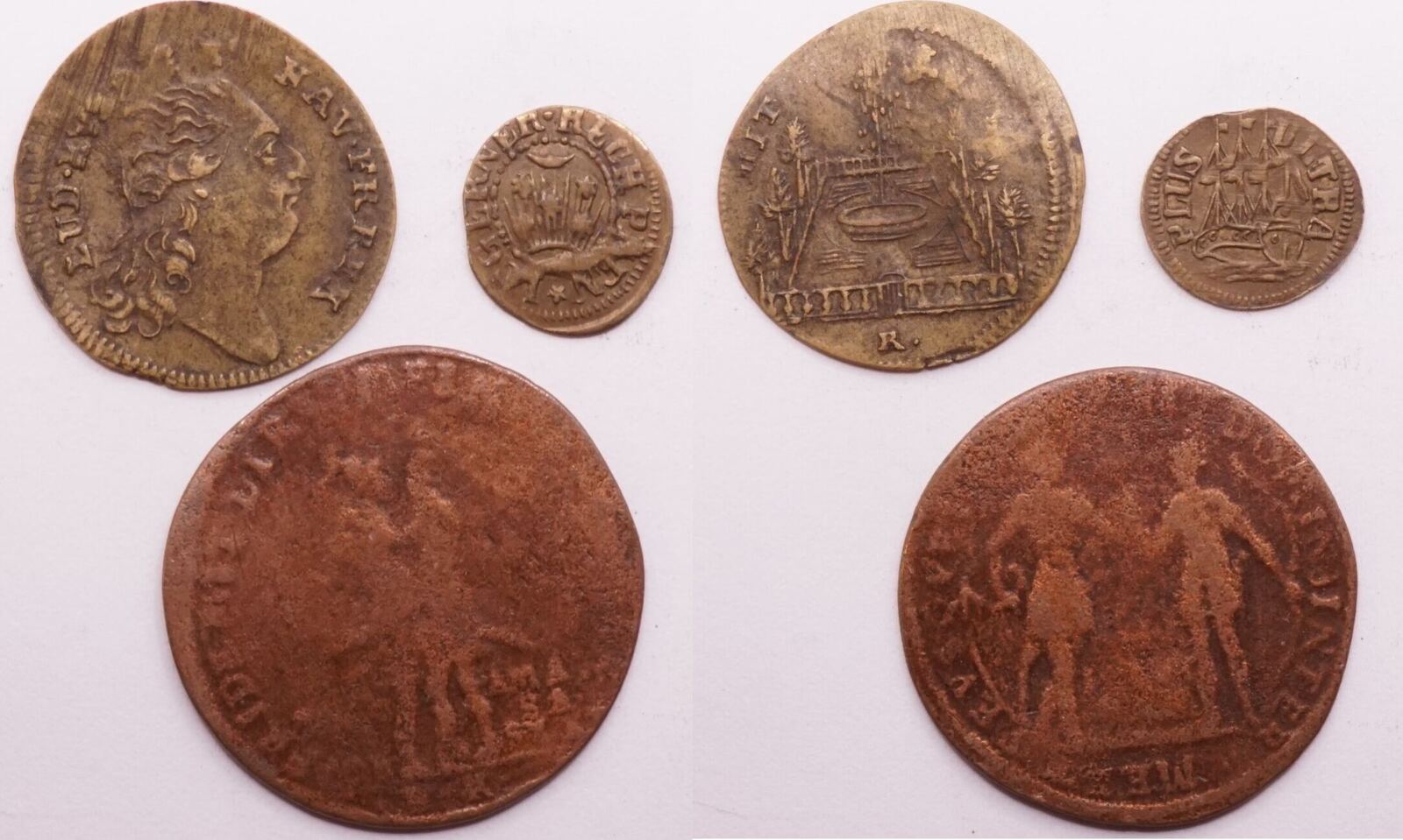 Nurnberg lot (3x) jetons 18th-19th century | MA-Shops