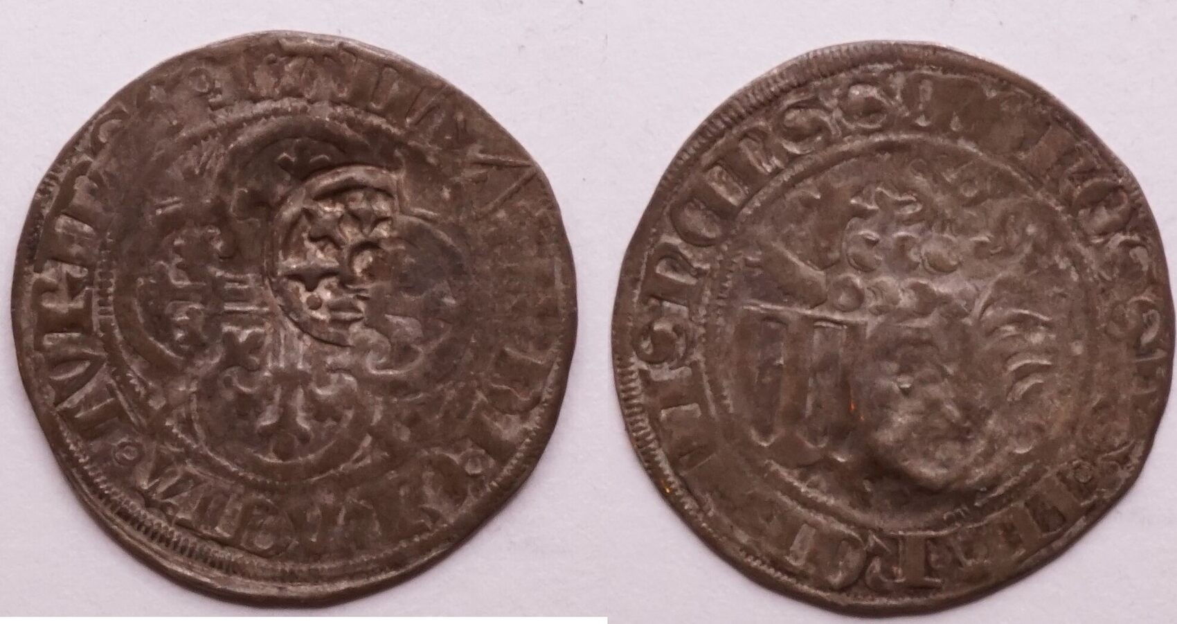 German states, Sachsen, Colditz Schwertgroschen 1456-1464 AD Kurfürst ...