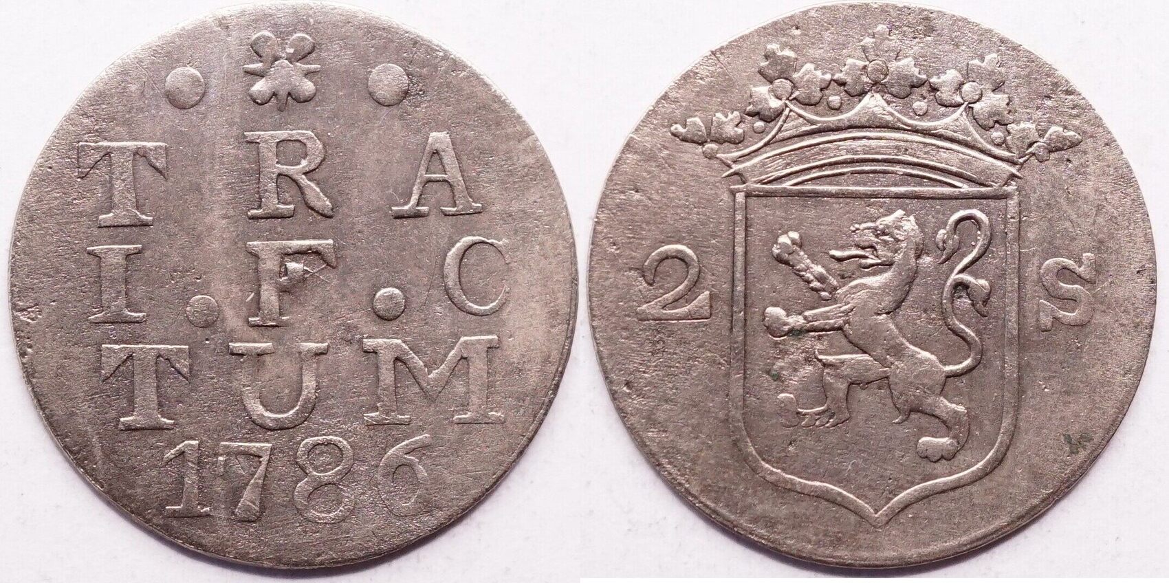 Singapore 2 stuiver 1786 Malay Peninsula token vz | MA-Shops