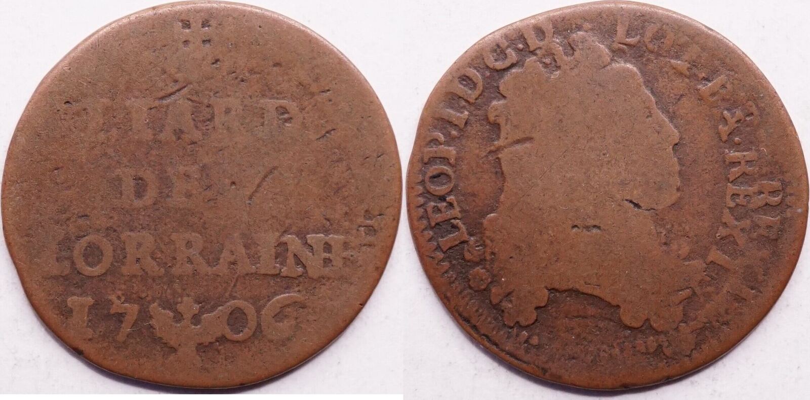 France, Lorraine 1706 Leopold s.g.e / s | MA-Shops