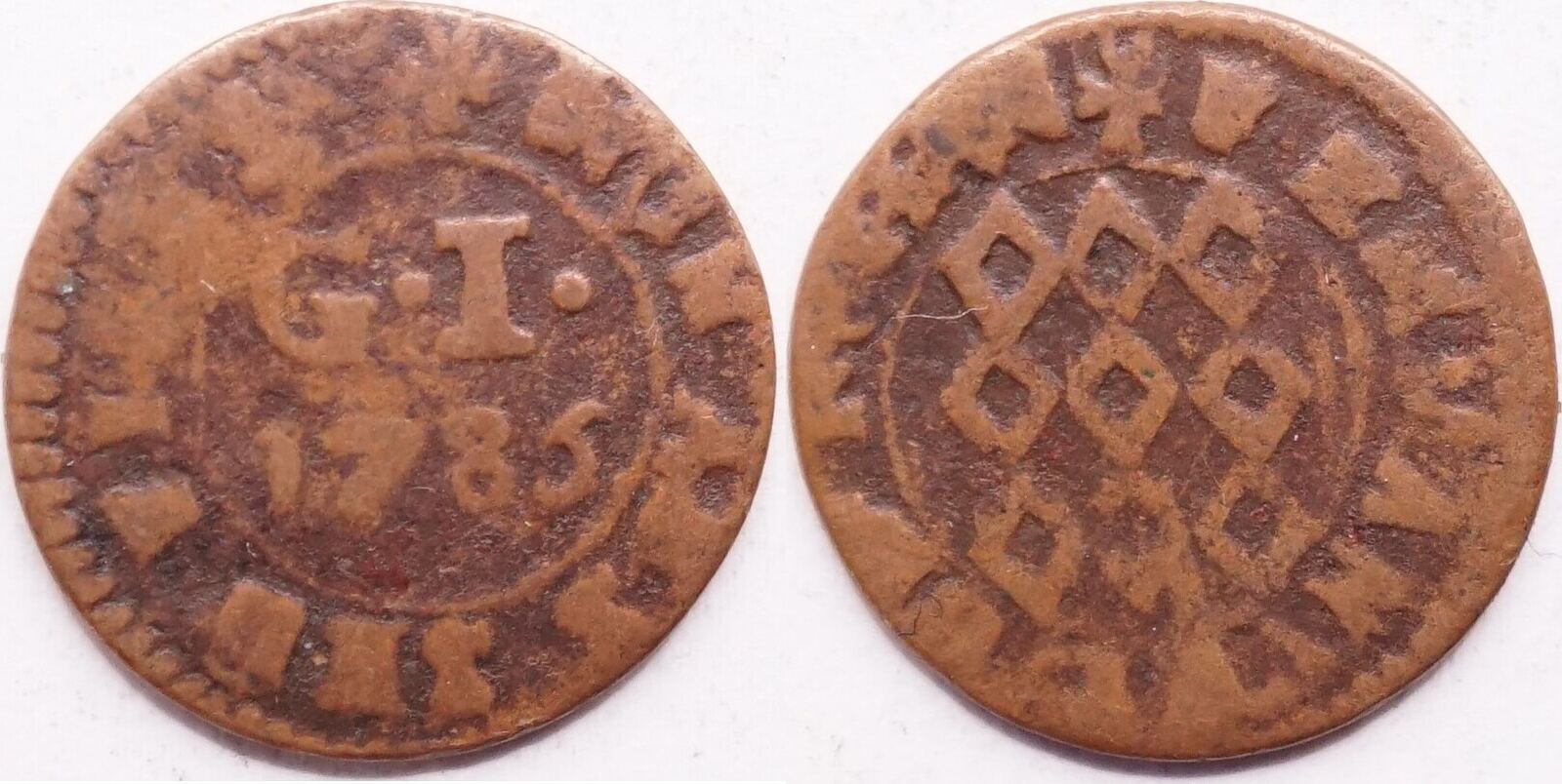 Malta Grano 1786 Emanuel de Rohan (1775-1797) s | MA-Shops