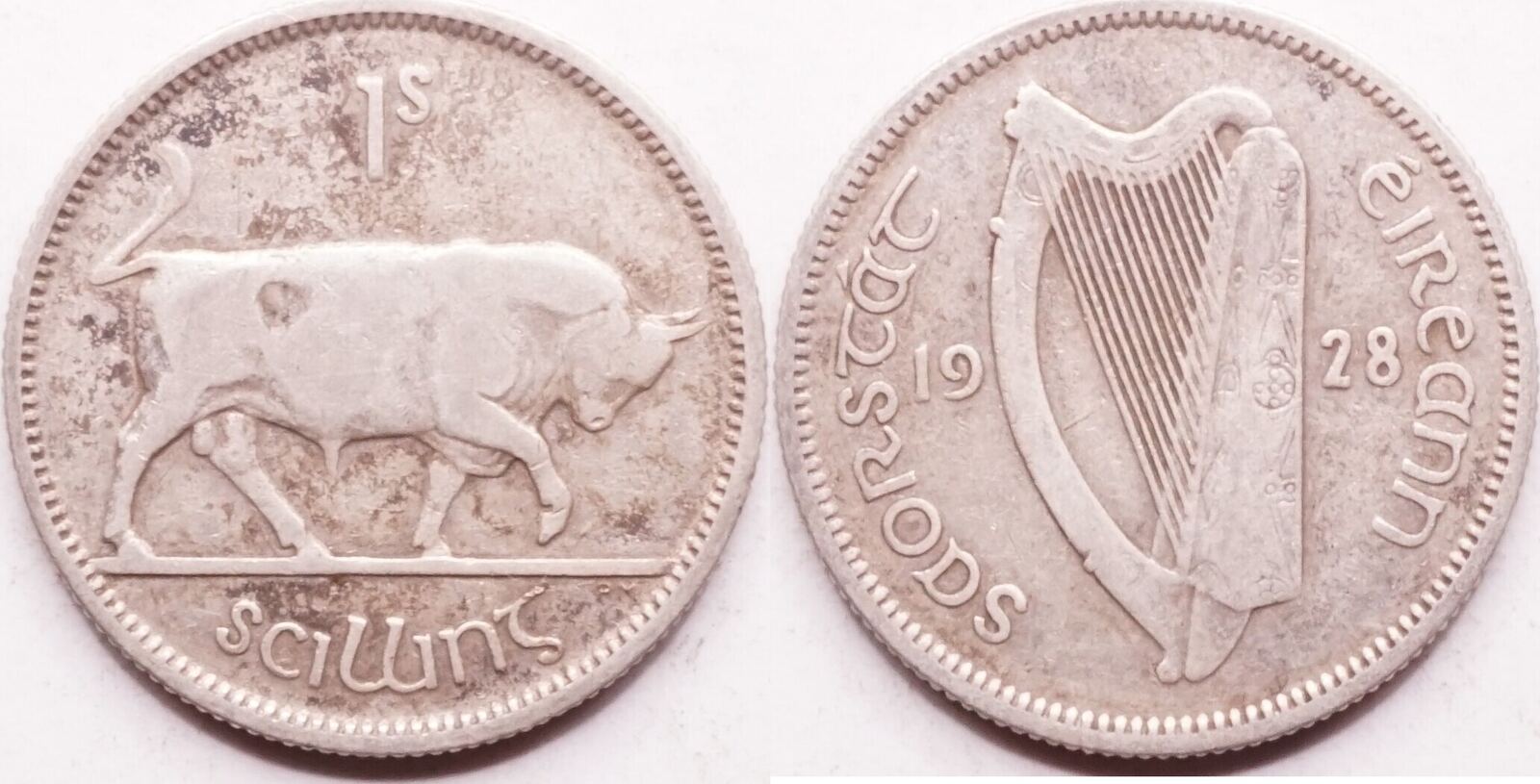 Ireland shilling 1928 ss | MA-Shops