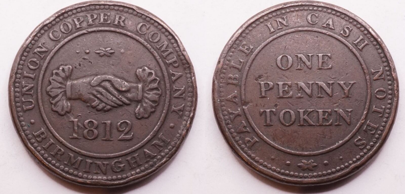 Great Britain, Birmingham penny token 1812 ss | MA-Shops