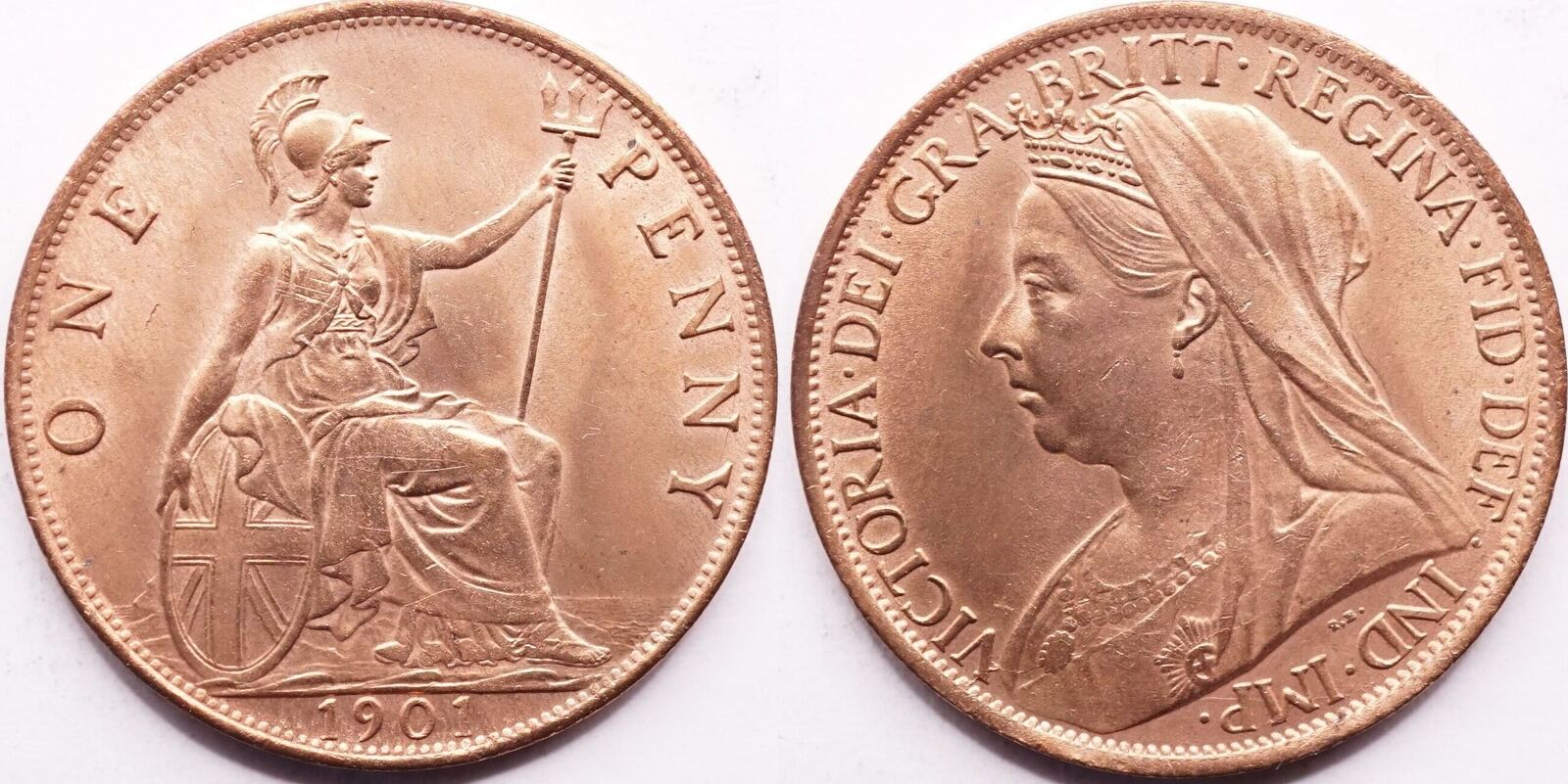 Great britain penny 1901 Victoria vz | MA-Shops