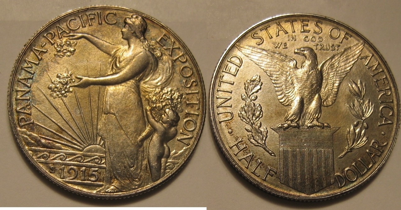 USA Half Dollar 1915 50C Panama Pacific Exposition Vz MA Shops usa-half-dollar-1915-50c-panama-pacific-exposition-vz-ma-shops