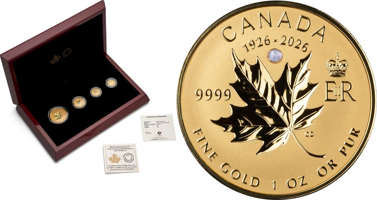 Kanada 2026 Maple Leaf Fractional Set Reverse Proof | MA-Shops