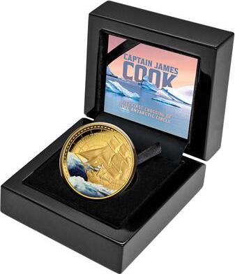 Niue 100$ 2023 1 oz Goldmünze Captain Cook PP | MA-Shops