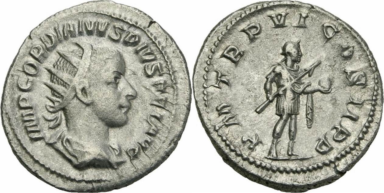 Rom Kaiserreich Gordianus III Pius Antoninian Rom 243-244 P M TR P VI ...