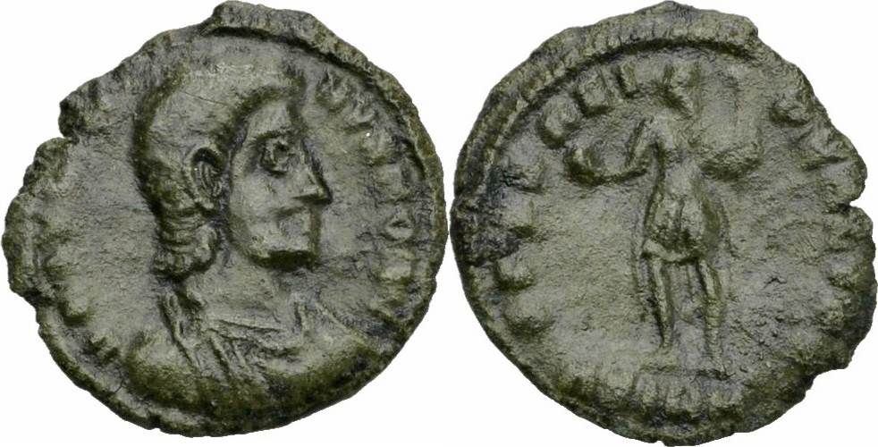 Rom Kaiserreich Julian II Apostata Nummus Sirmium 355-361 SPES REI ...