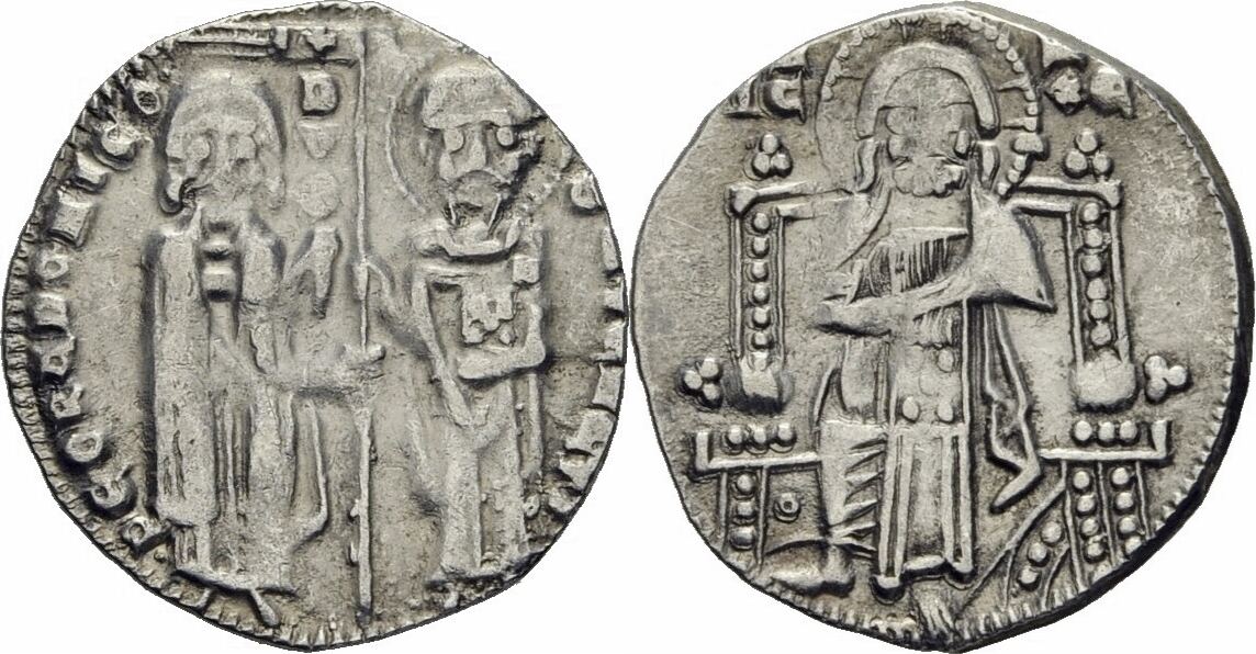 Republik Venedig Groschen 1289-1311 Venedig Pietro Gradenigo Grosso ...