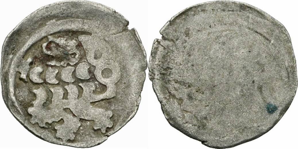 1460-1468 Böhmen Georg Podiebrad 1458-1471 Einseitiger Pfennig ...
