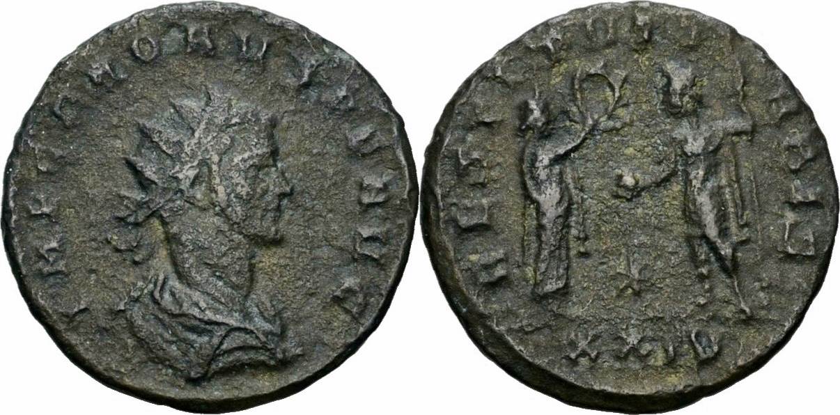Rom Kaiserreich 276-282 Probus Antoninianus Siscia Mint RESTITVT ORBIS ...