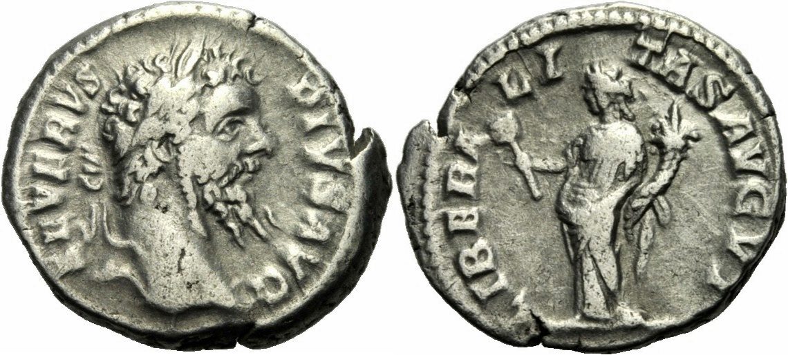 Rom Kaiserreich NM Septimius Severus Denar Rom 202-210 Liberalitas ...